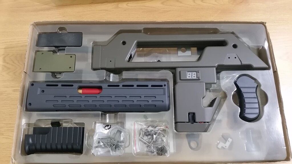 Aliens Pulse Rifle gelblaster - Gel Blaster Forum