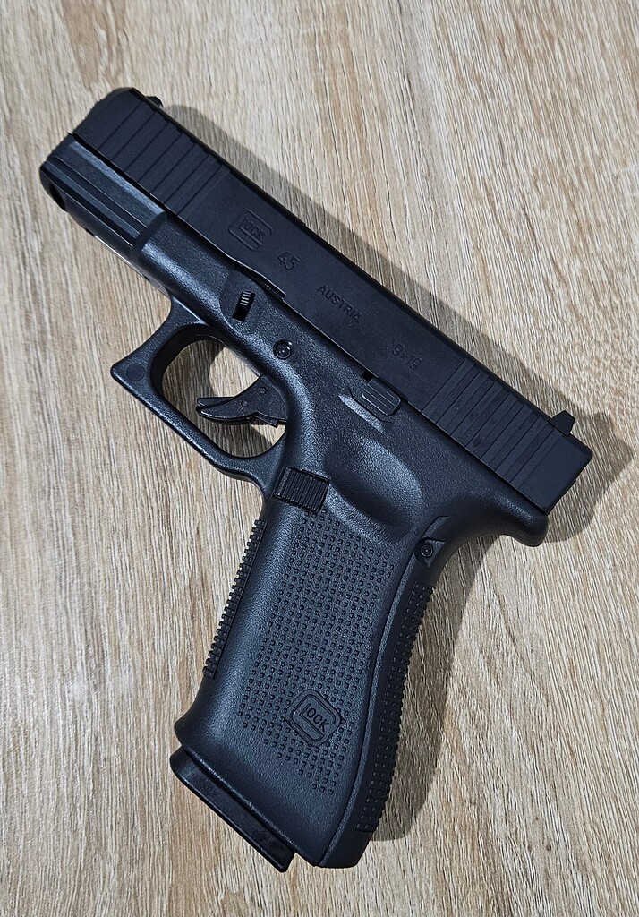 First impressions East and Crane Glock 45 - GBB Gas Blow Back - Gel ...
