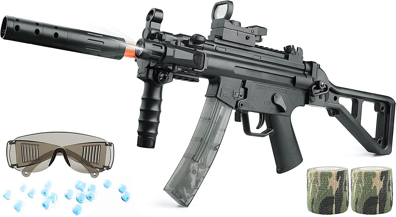 Mp5 spring and quieter and battery - AEG Automatic Electric Gel Blaster ...